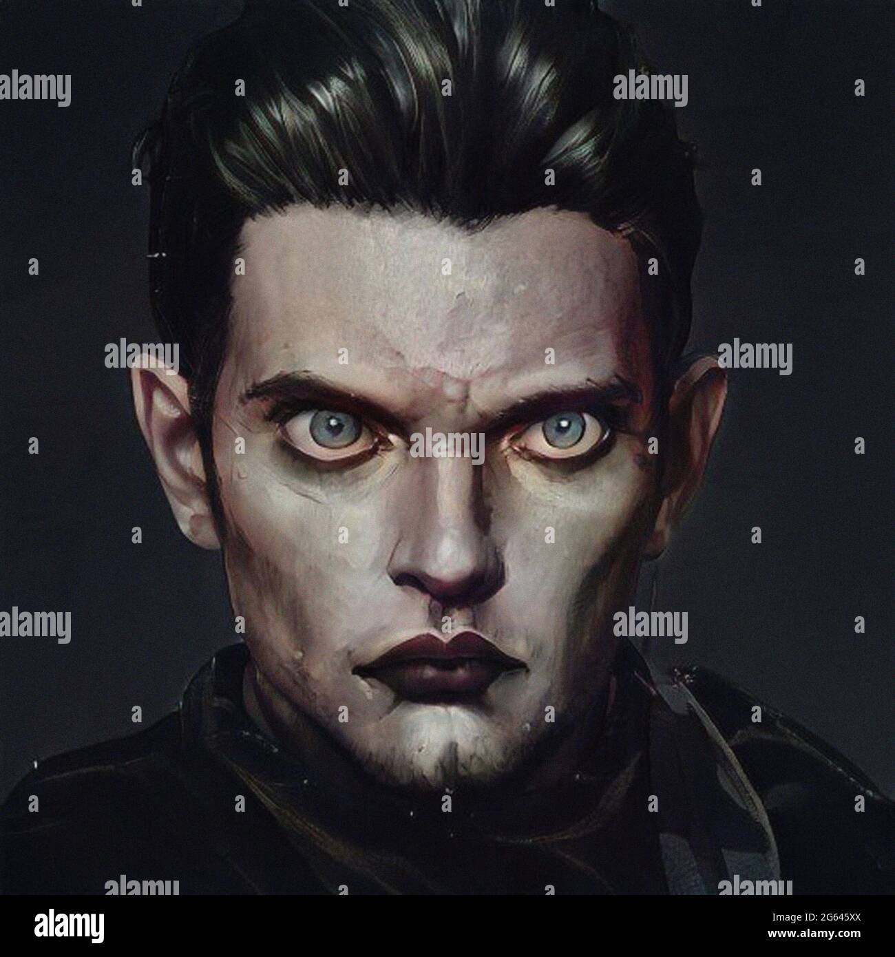 A Role playing character portrait Stock Photo - Alamy