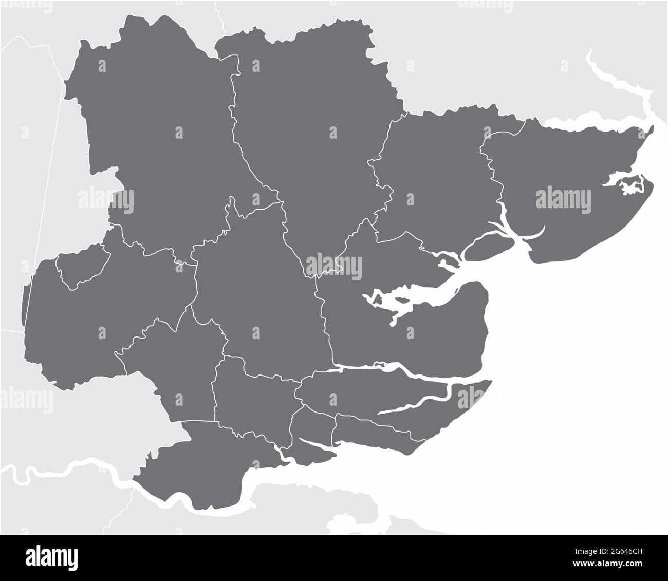 Map Of Basildon High Resolution Stock Photography and Images - Alamy