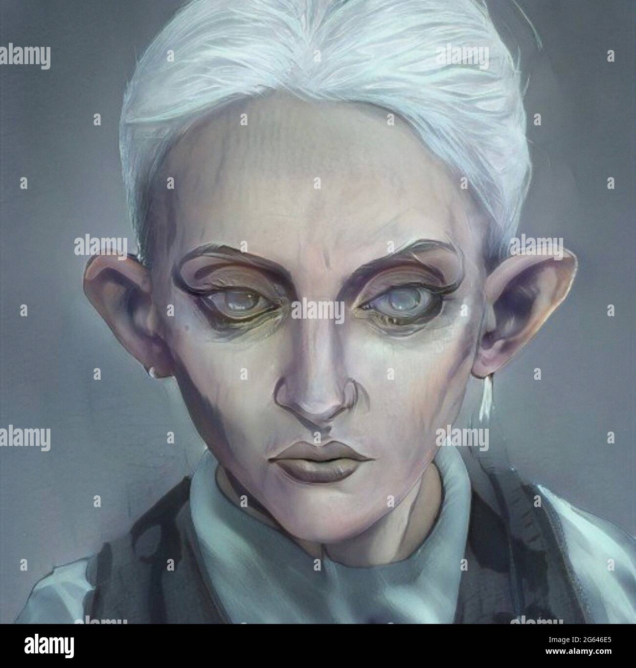 A Role playing character portrait Stock Photo - Alamy