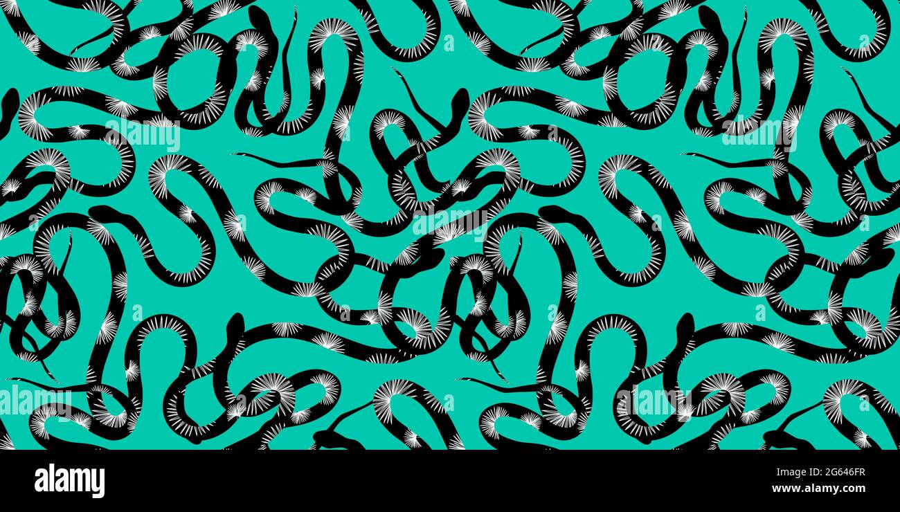 Tropical snakes Stock Vector Images - Alamy