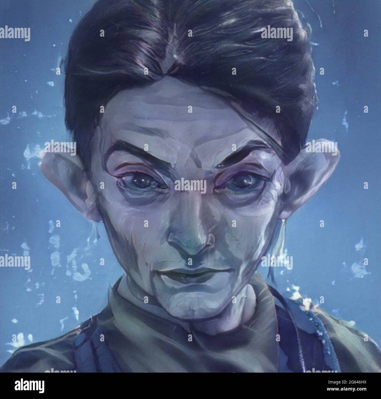 A Role playing character portrait Stock Photo - Alamy