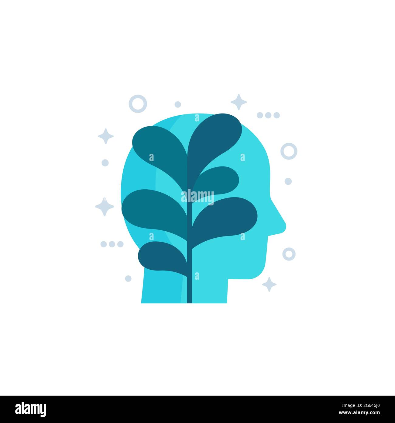 Growth mindset concept man Cut Out Stock Images & Pictures - Alamy