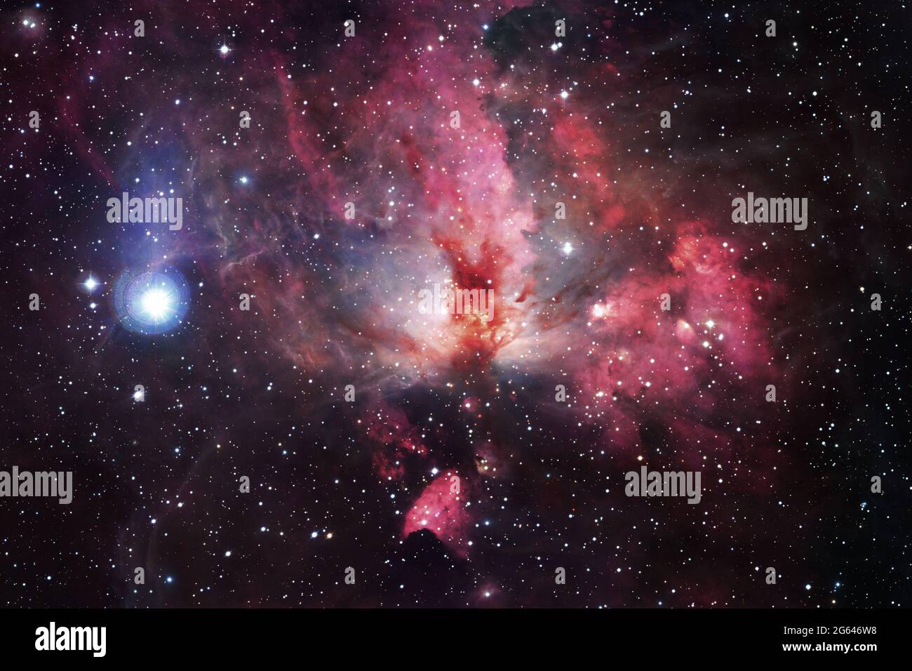 Deep space. Awesome science fiction render. Elements of this image ...