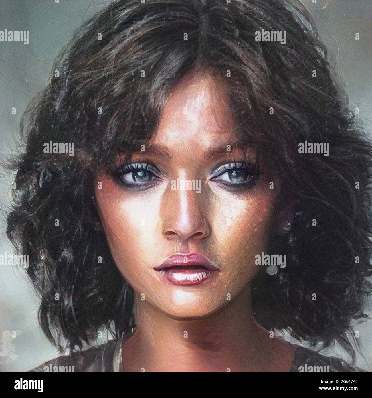 A Role playing character portrait Stock Photo - Alamy
