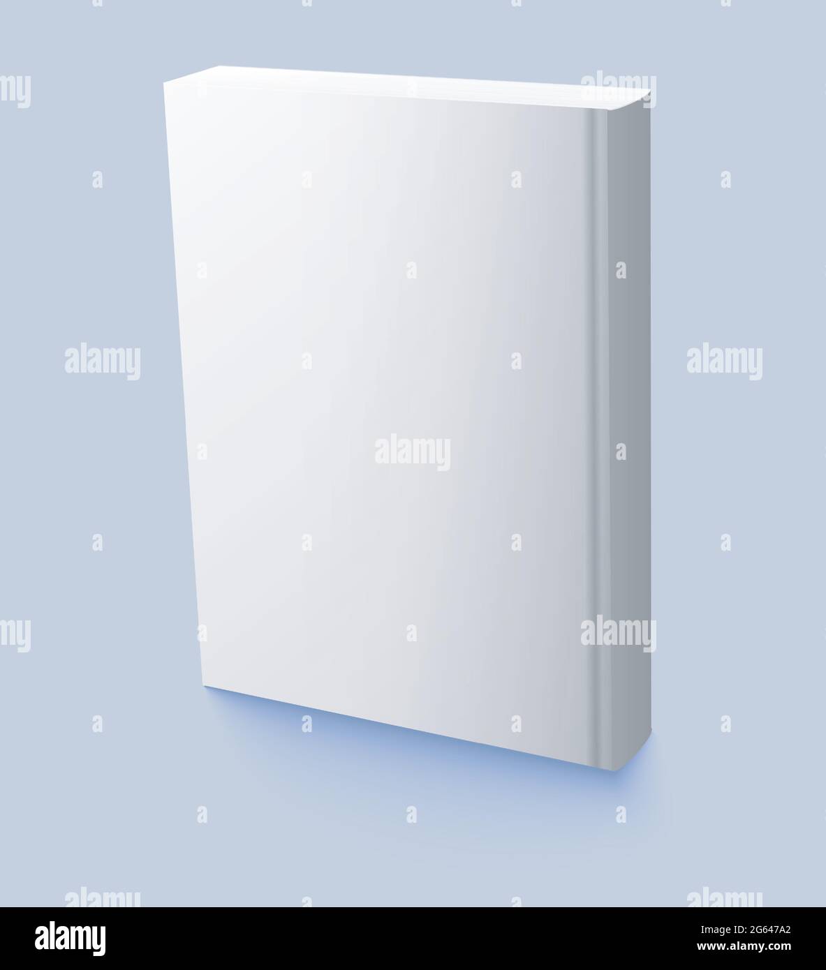 Blank vertical book cover template Stock Vector Image & Art - Alamy