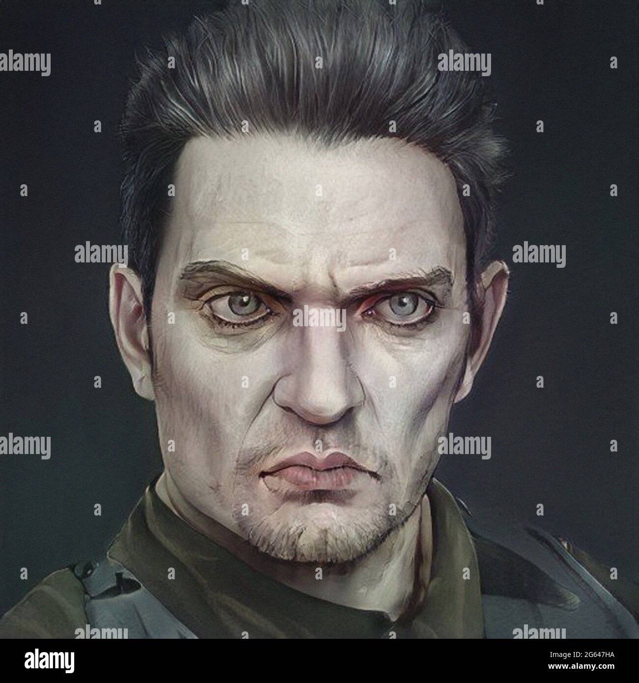 A Role playing character portrait Stock Photo - Alamy