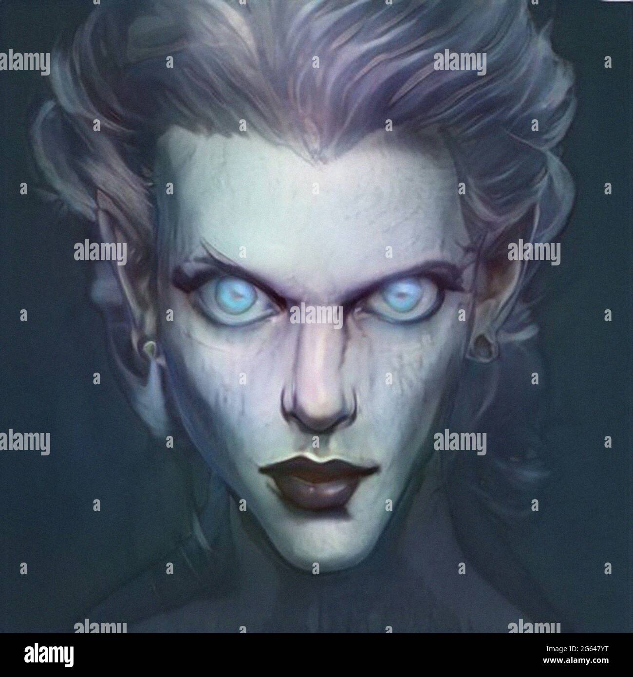 A Role playing character portrait Stock Photo - Alamy