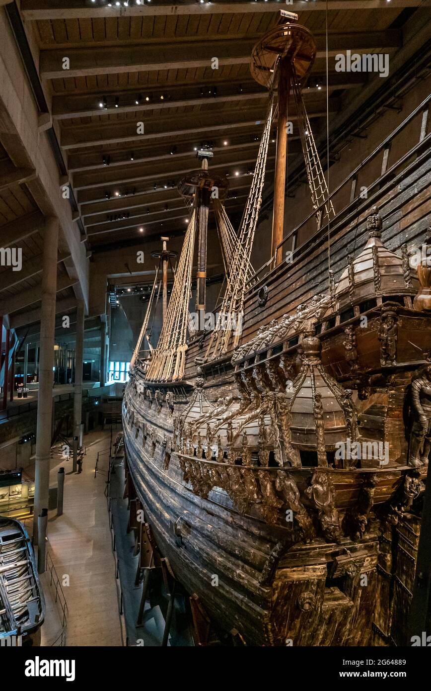 Vasa Ship Inside Vasa Museum High Resolution Stock Photography and ...