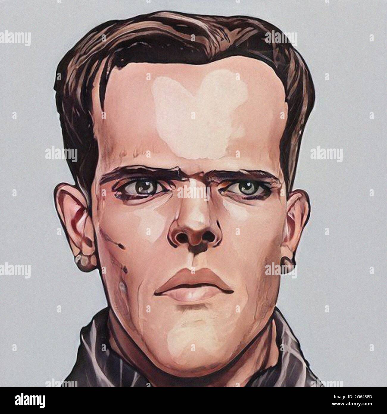 A Role playing character portrait Stock Photo - Alamy
