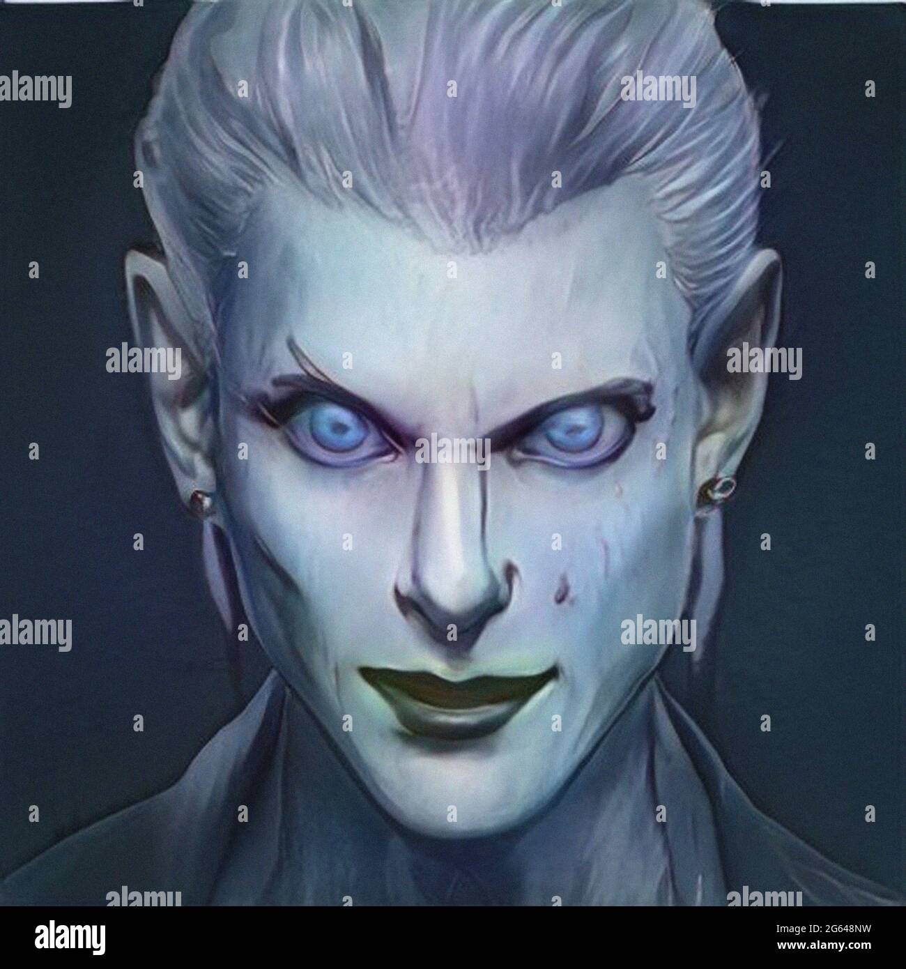 A Role playing character portrait Stock Photo - Alamy