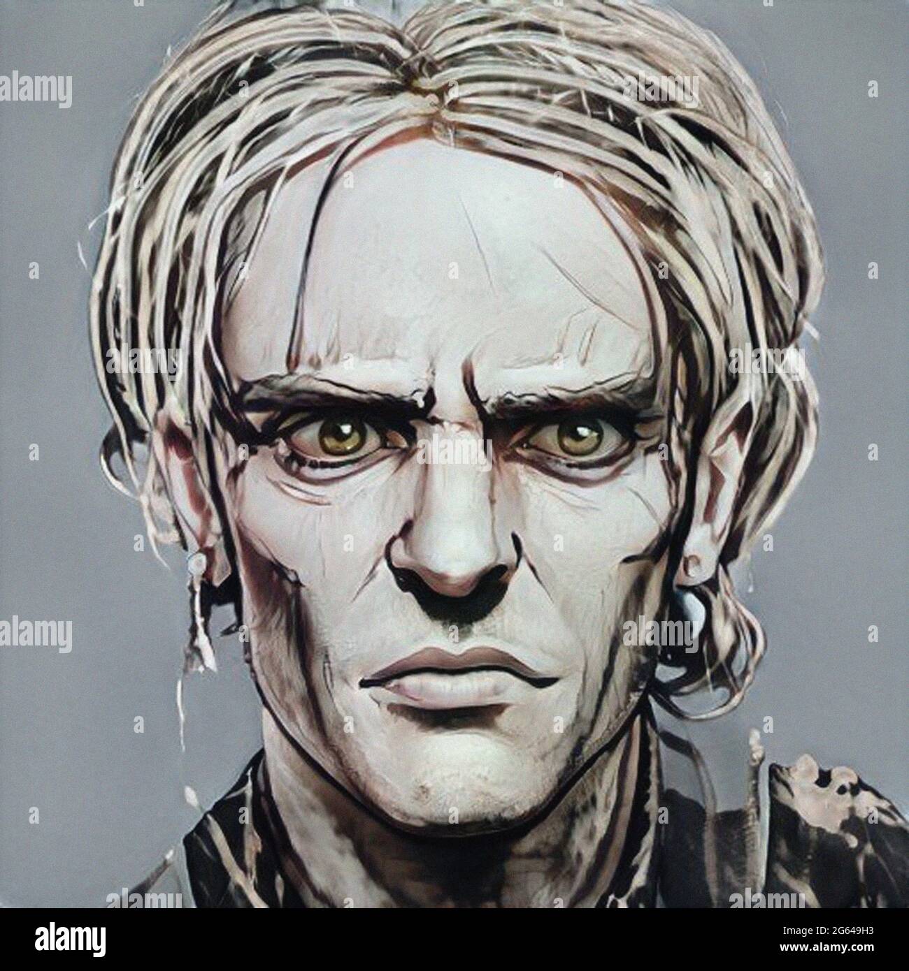 A Role playing character portrait Stock Photo - Alamy