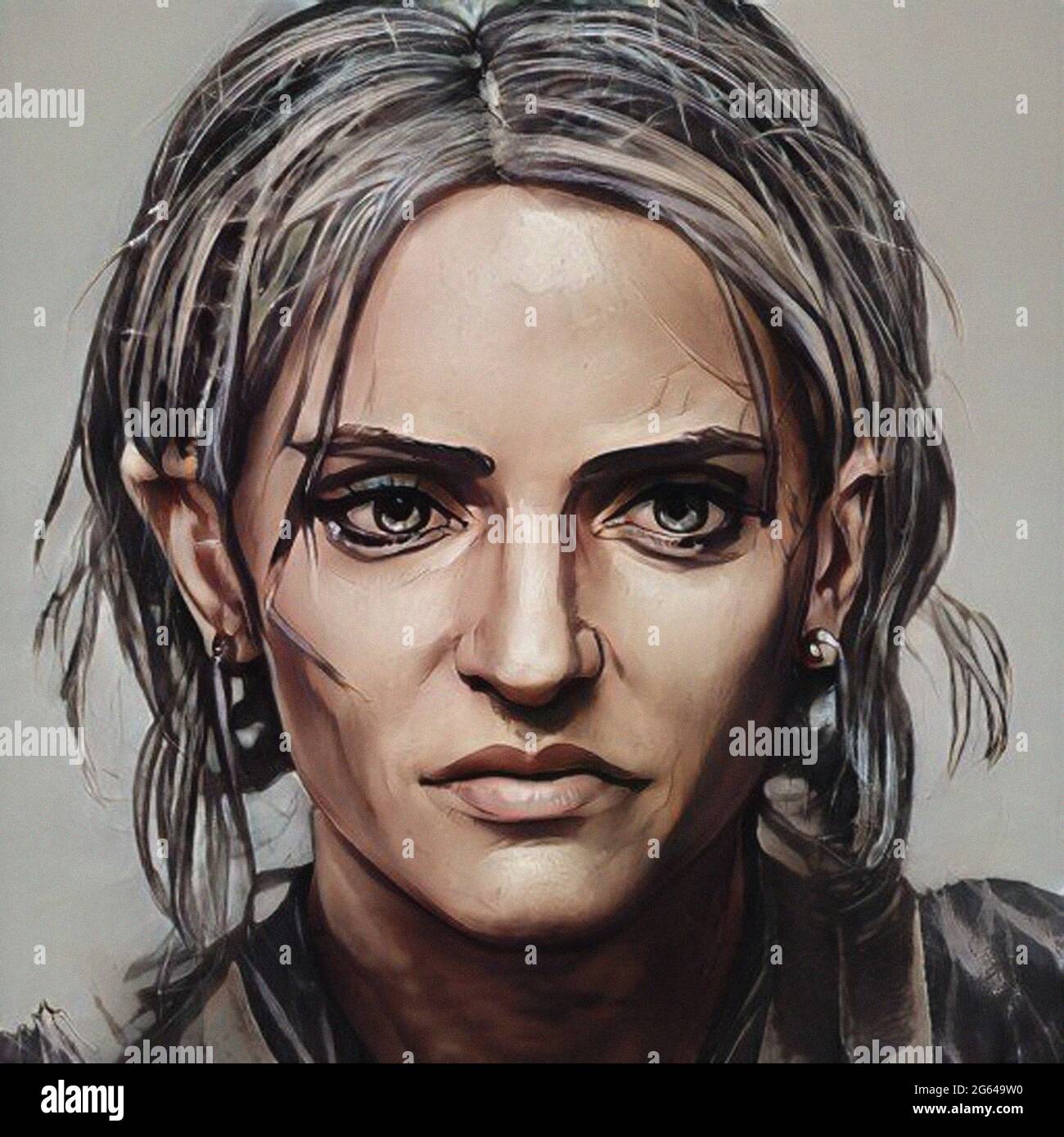 A Role playing character portrait Stock Photo - Alamy