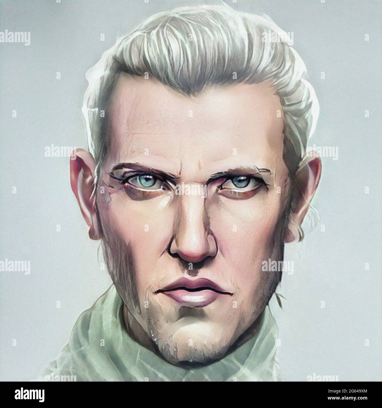 A Role playing character portrait Stock Photo - Alamy