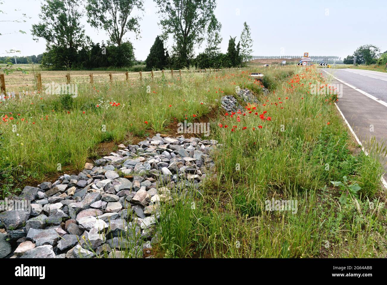 Changes to the countryside at Chipping Warden, Northamptonshire ...