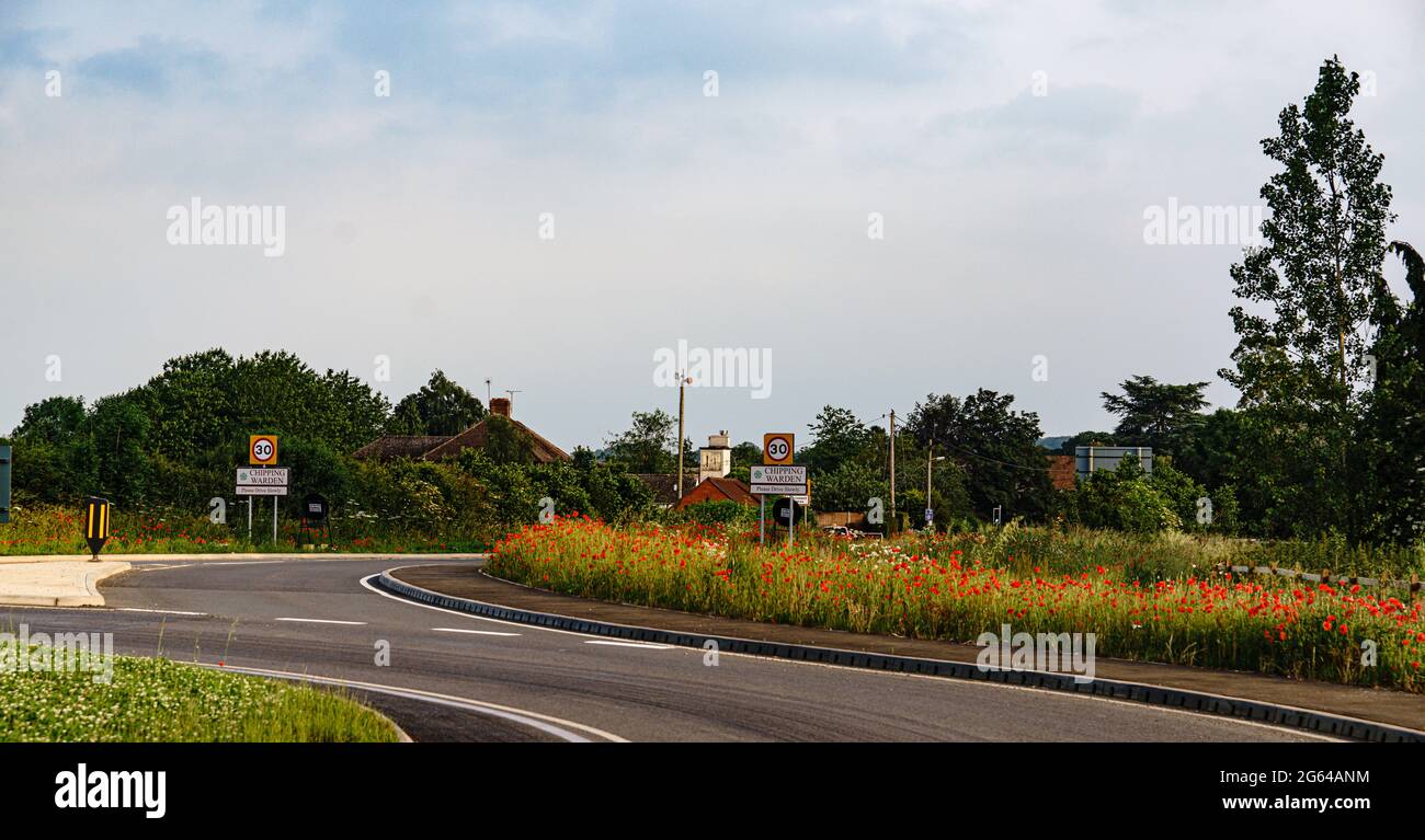 Changes to the countryside at Chipping Warden, Northamptonshire ...