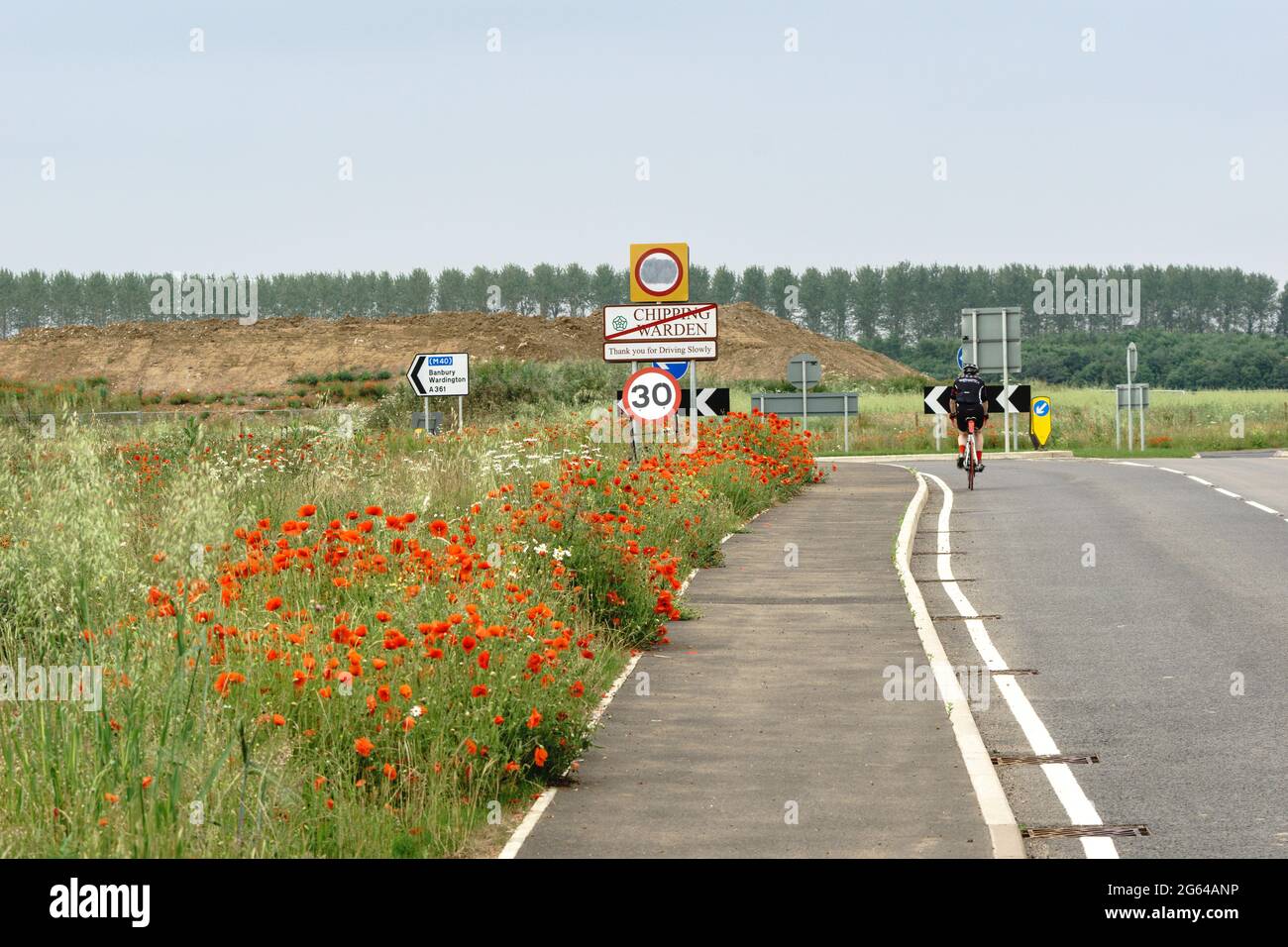 Changes to the countryside at Chipping Warden, Northamptonshire ...
