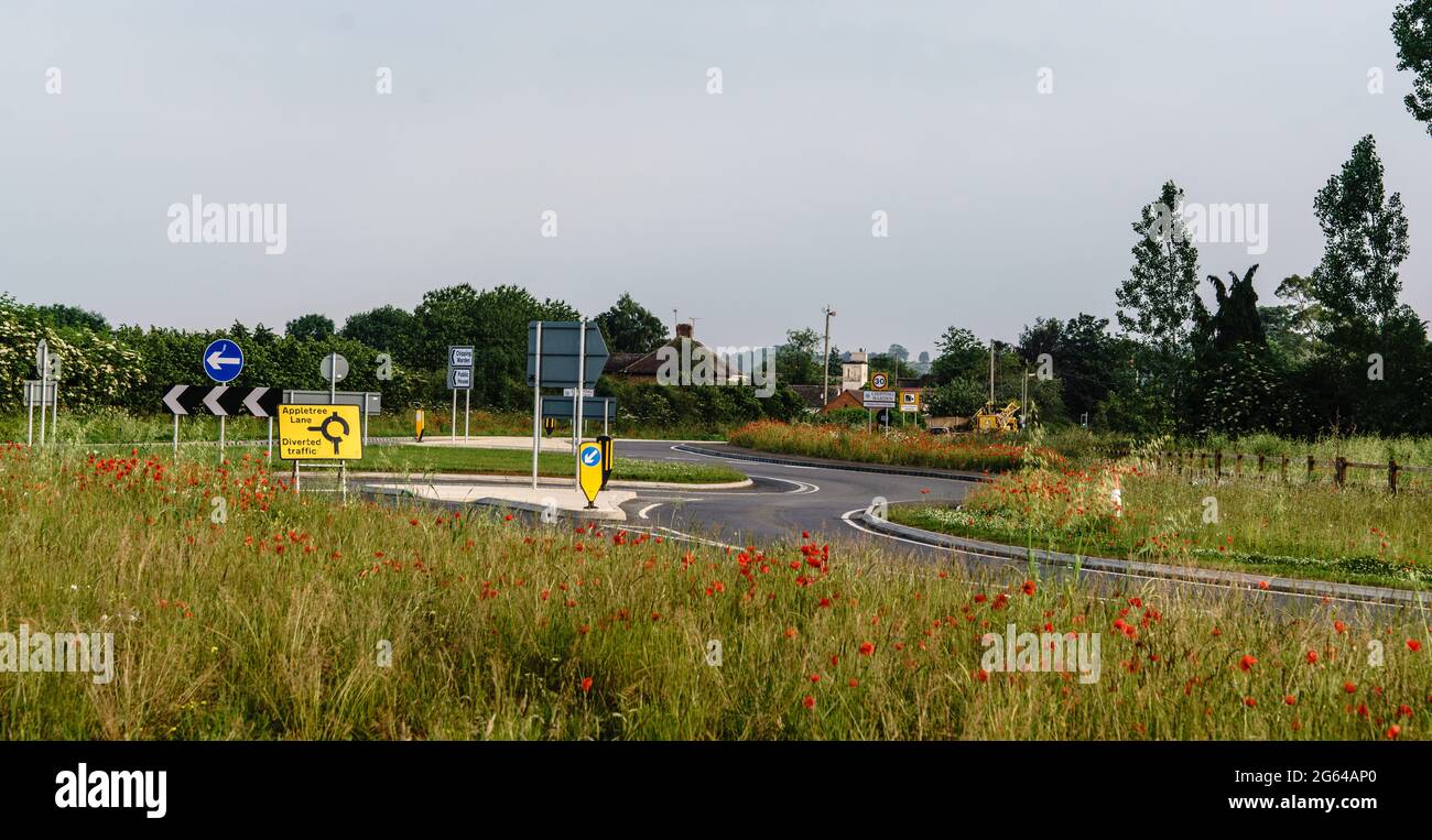 Changes to the countryside at Chipping Warden, Northamptonshire ...