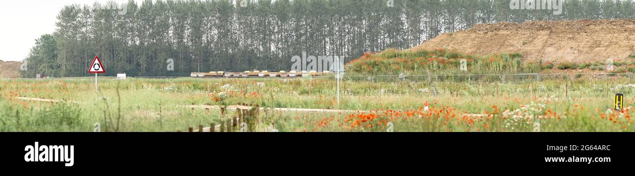 Changes to the countryside at Chipping Warden, Northamptonshire ...