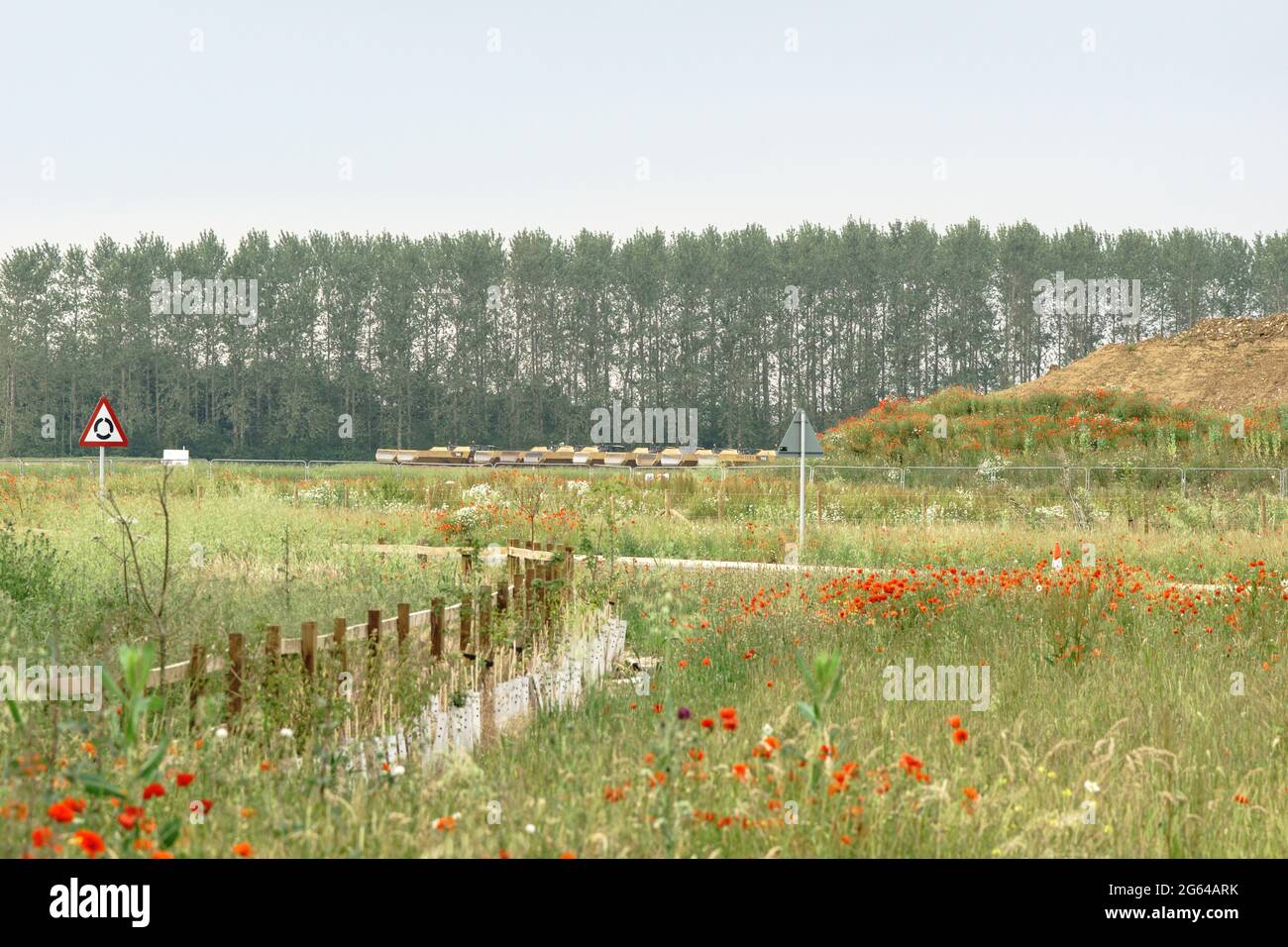 Changes to the countryside at Chipping Warden, Northamptonshire ...