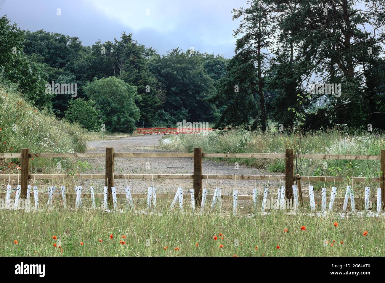 Changes to the countryside at Chipping Warden, Northamptonshire ...