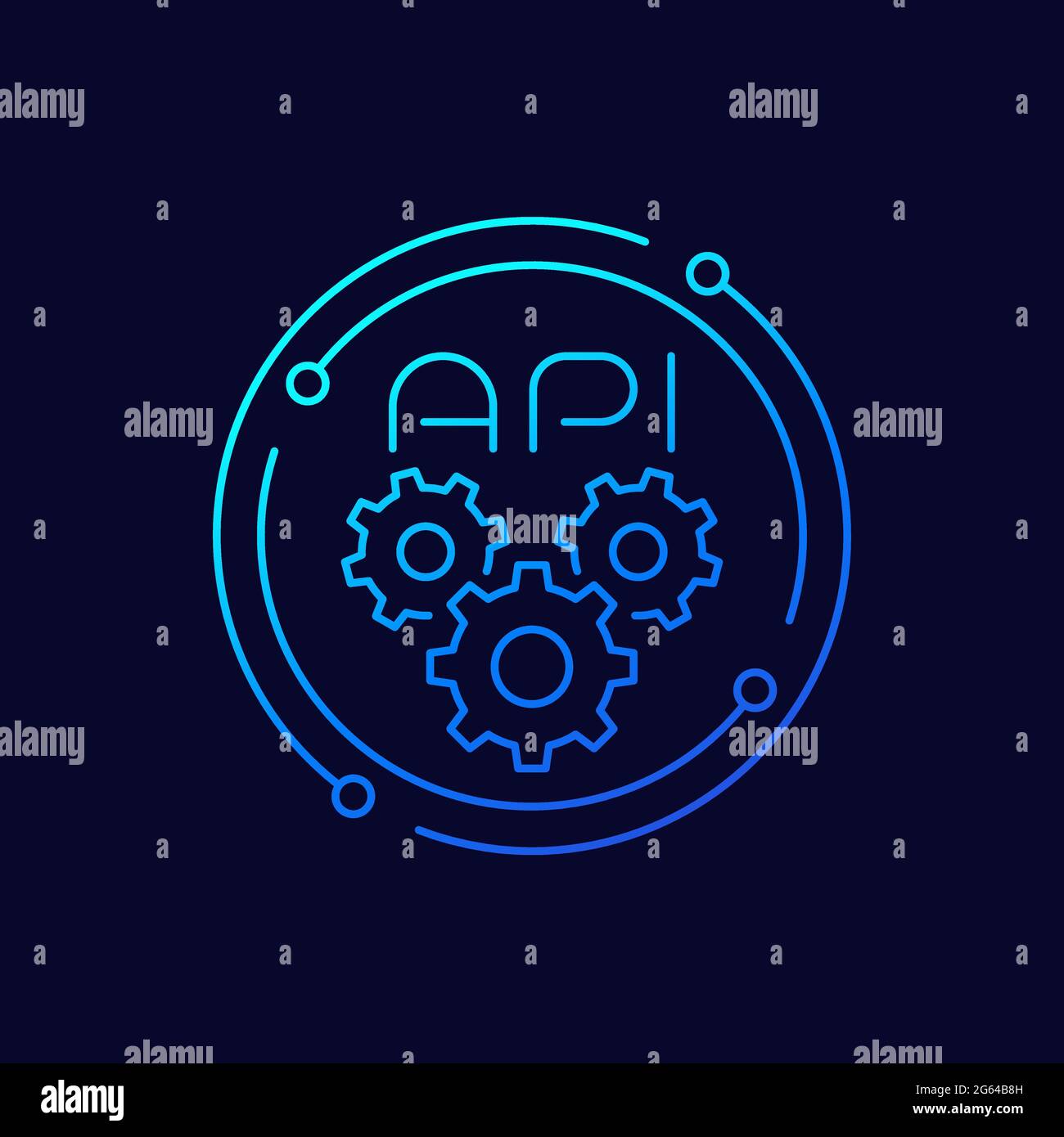 Api system Stock Vector Images - Alamy