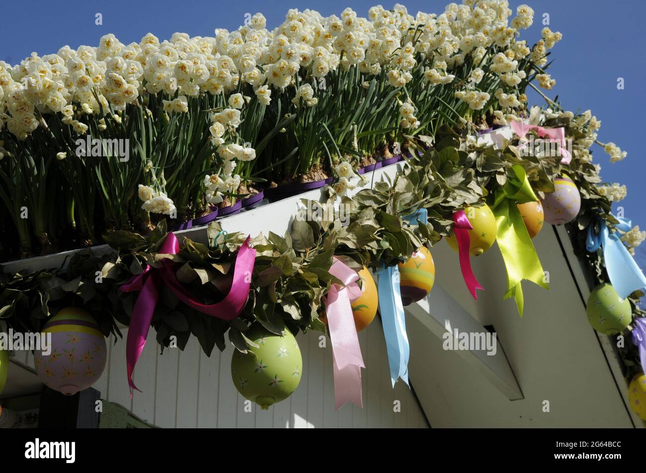Copenhagen Denmark 16 April 2017 Visitors waiting at Tivoli garden on ...