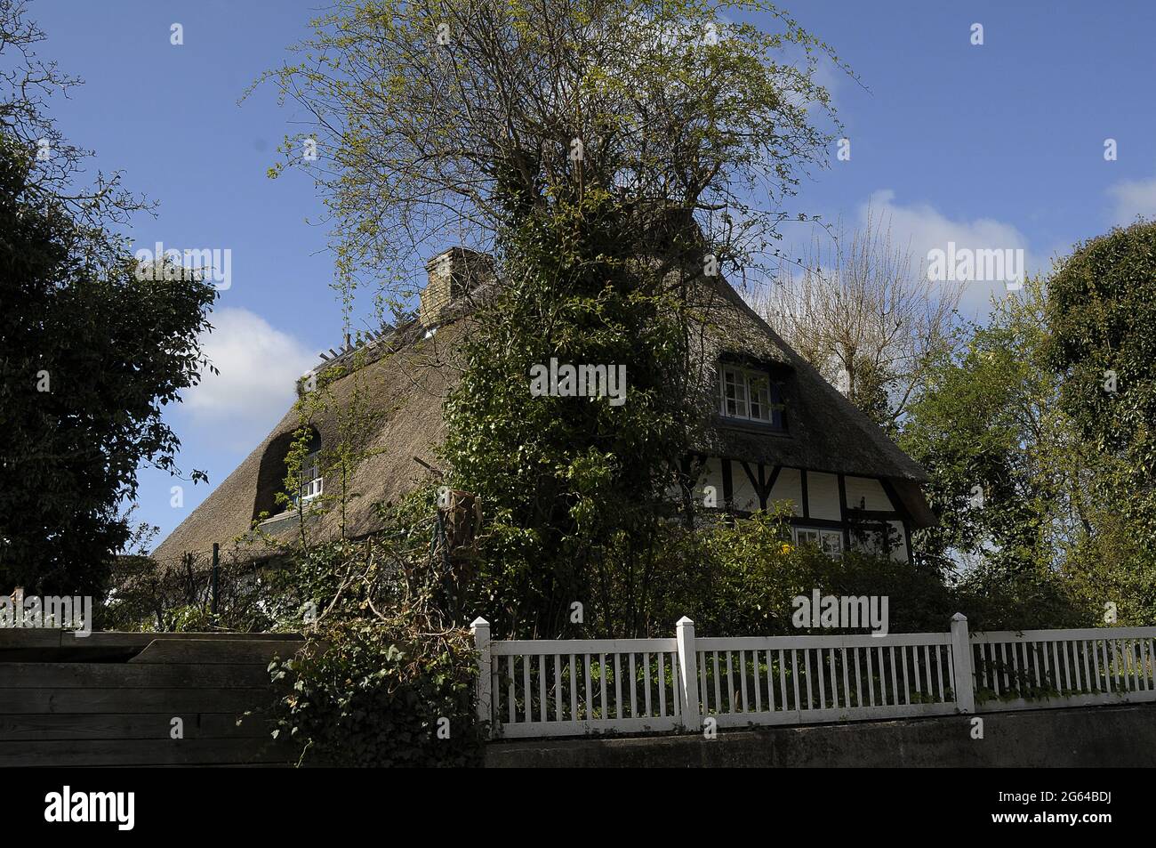 Kappeln Germany 22..April 2017 Life and landscape of German town ...
