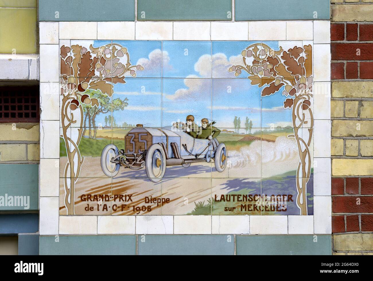 London, England, UK. Michelin House, 81 Fulham Road. (1911) Exterior ...