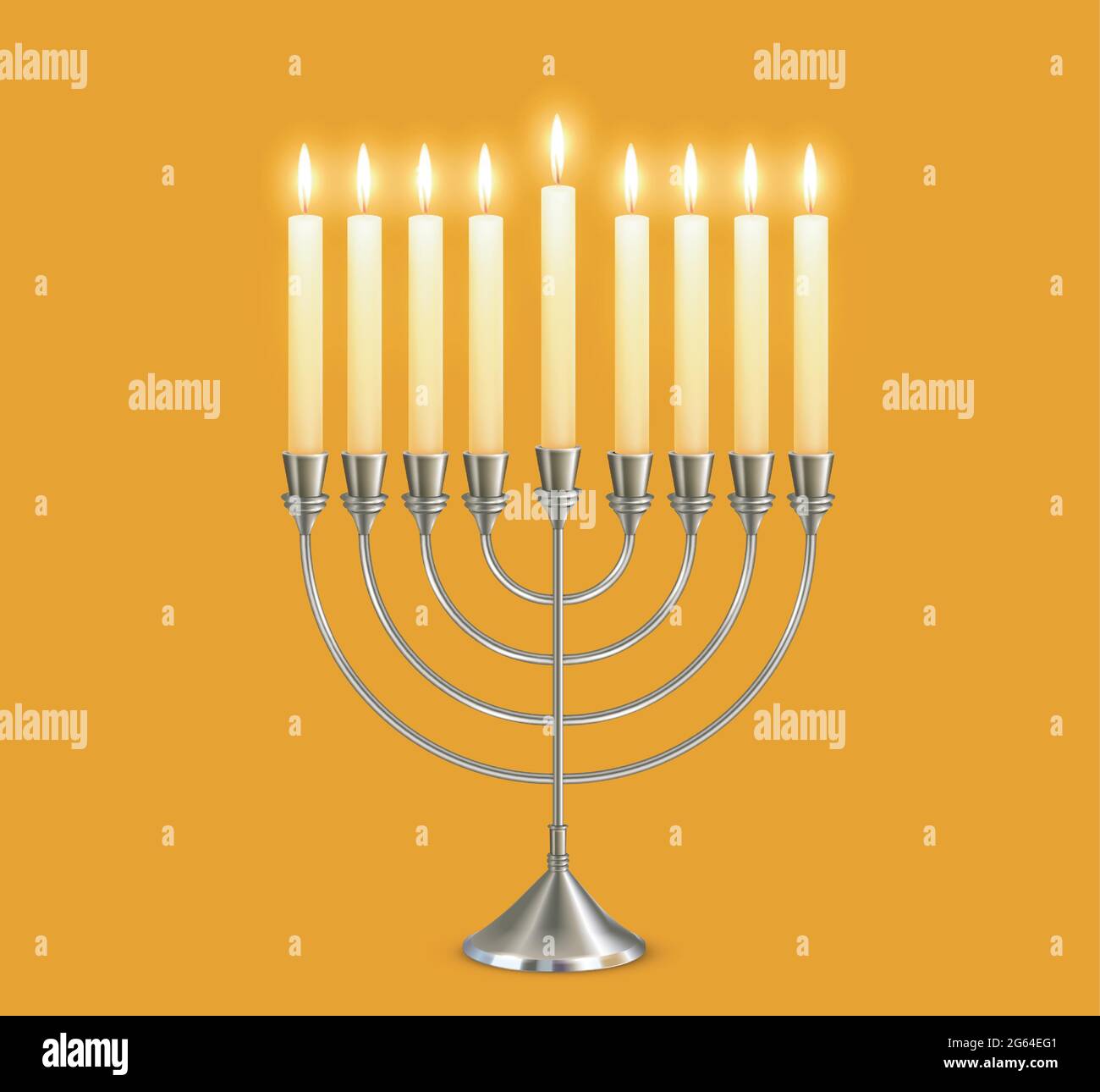 Golden candlestick hi-res stock photography and images - Alamy