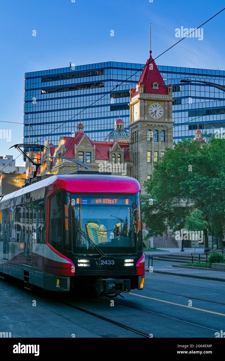 Calgary Lrt Train High Resolution Stock Photography and Images - Alamy
