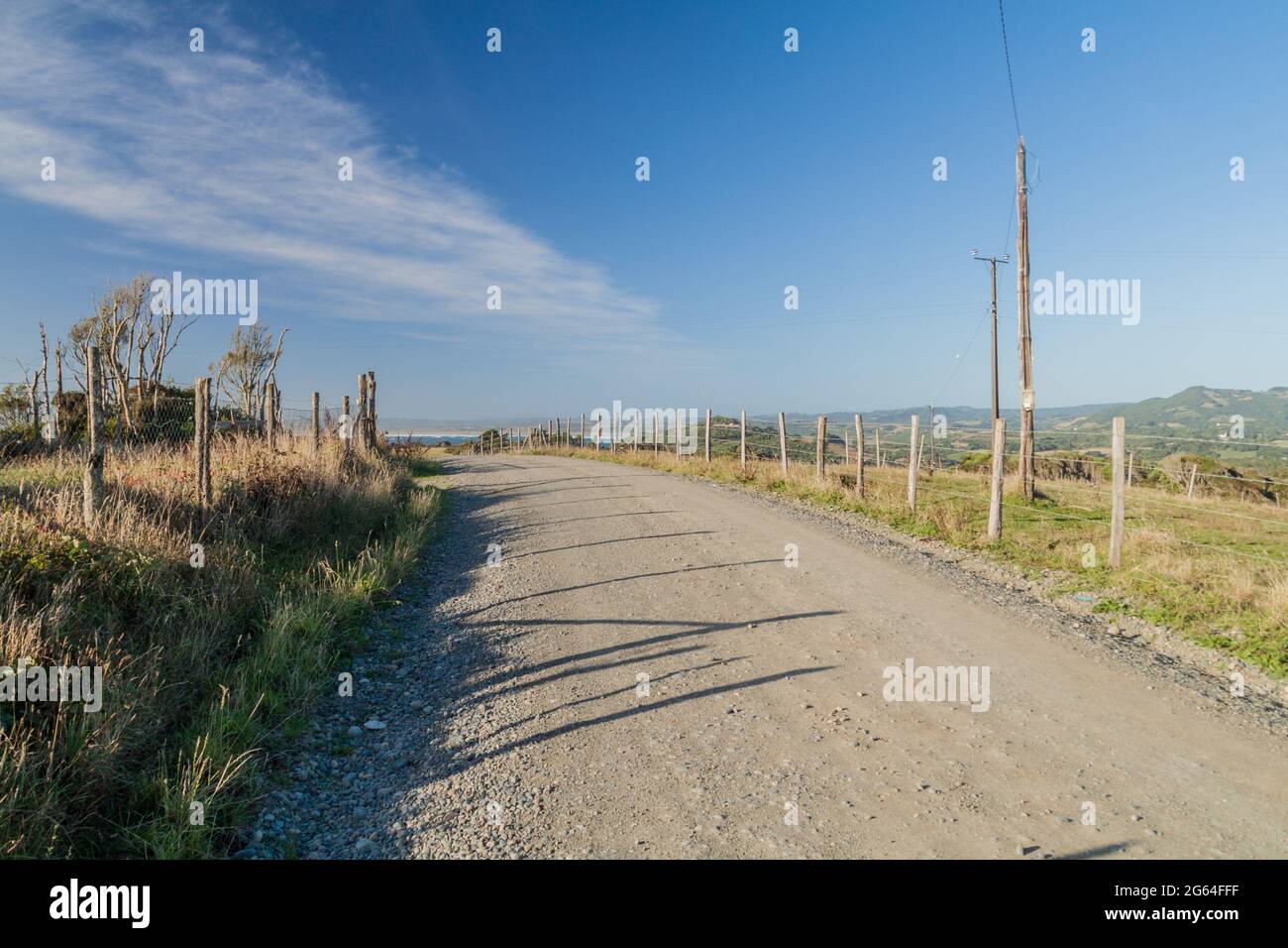 Road on chiloe island hi-res stock photography and images - Alamy