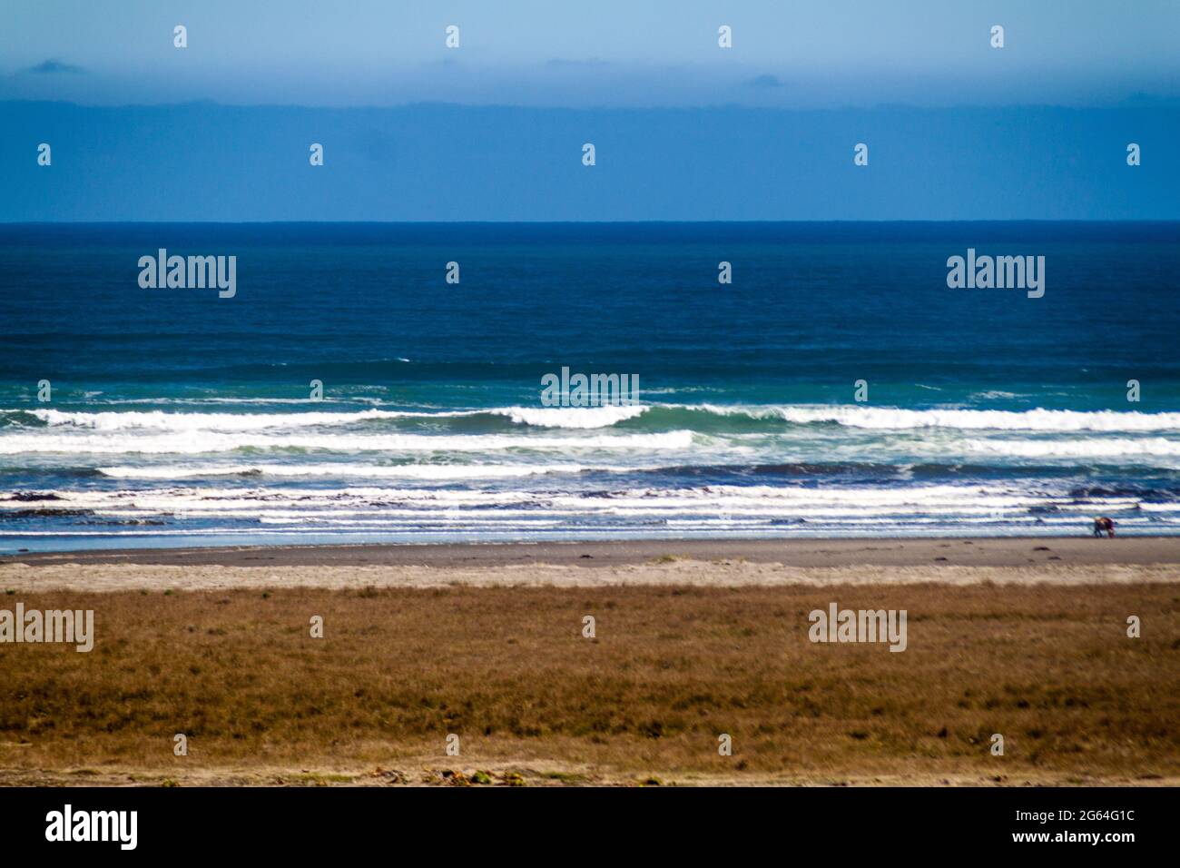 Waves on Pacific Ocean, National Park Chiloe, Chile Stock Photo - Alamy