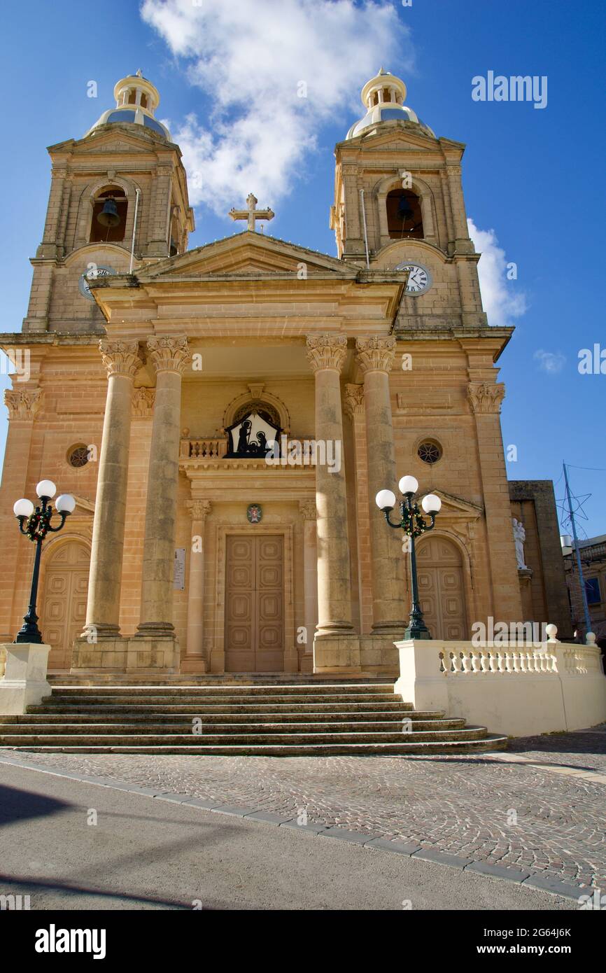 DINGLI, MALTA - 02 JAN, 2020: Old, historic and authentic Christian ...