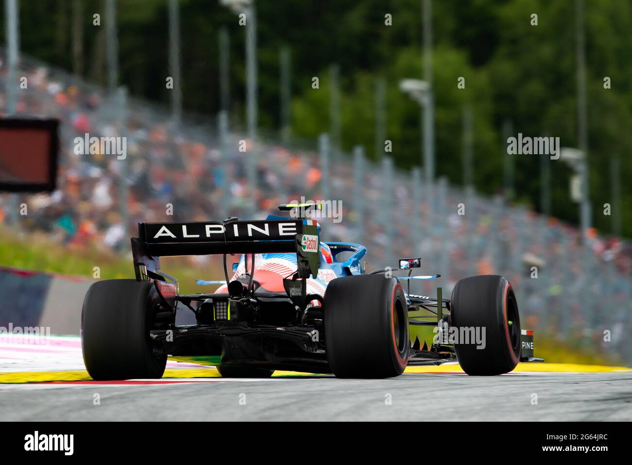 Spielberg, Austria. 02nd July, 2021. 31 OCON Esteban (fra), Alpine F1 ...