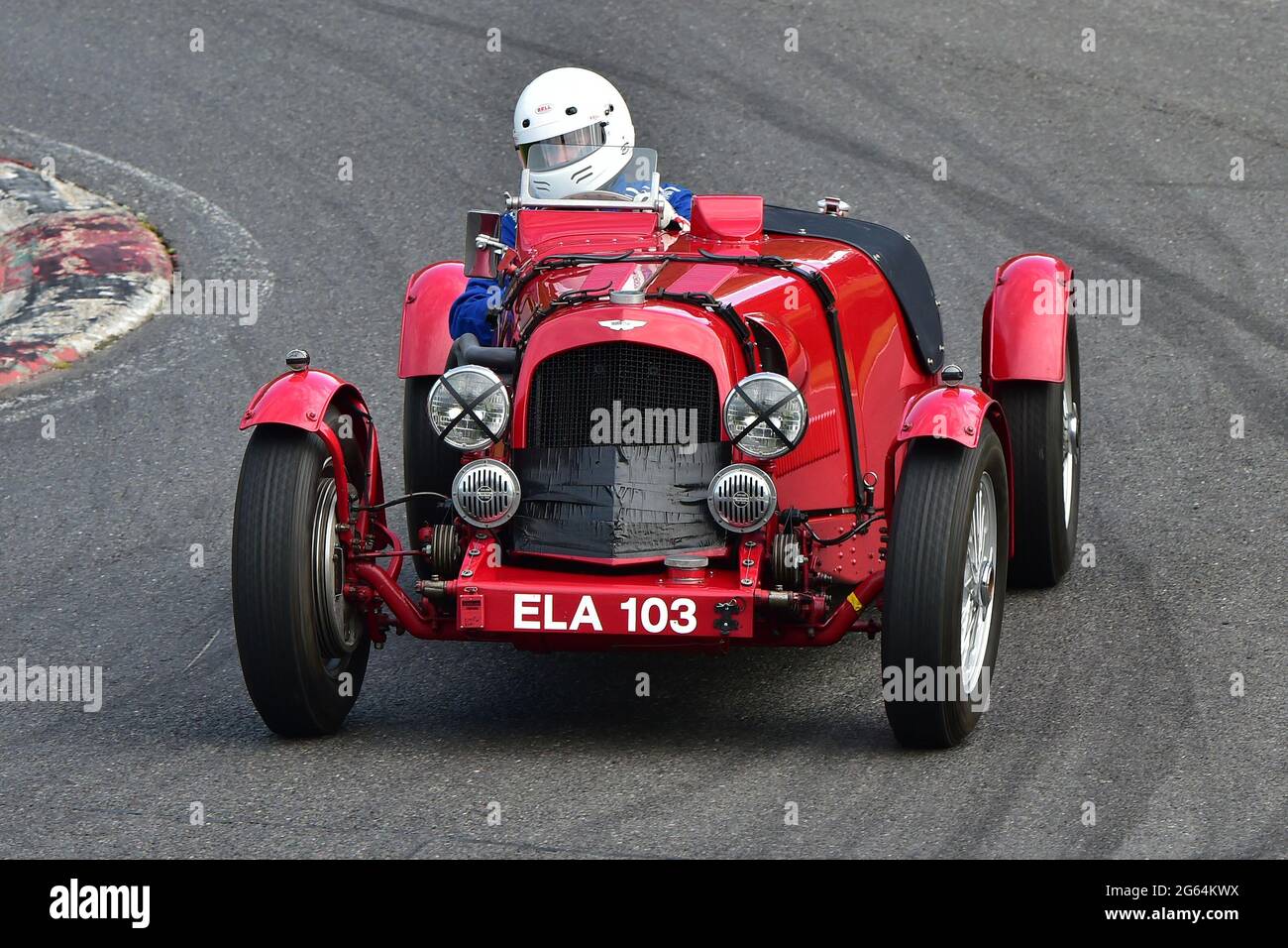 William Lake, Aston Martin Speed Model, Allcomers Handicap Race, 5 laps ...