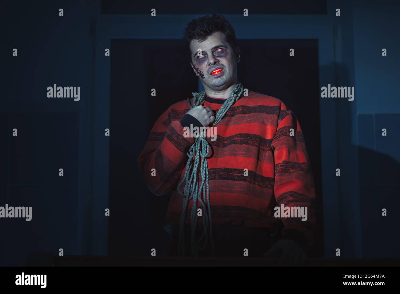 Mad insane crazy evil man hi-res stock photography and images - Alamy