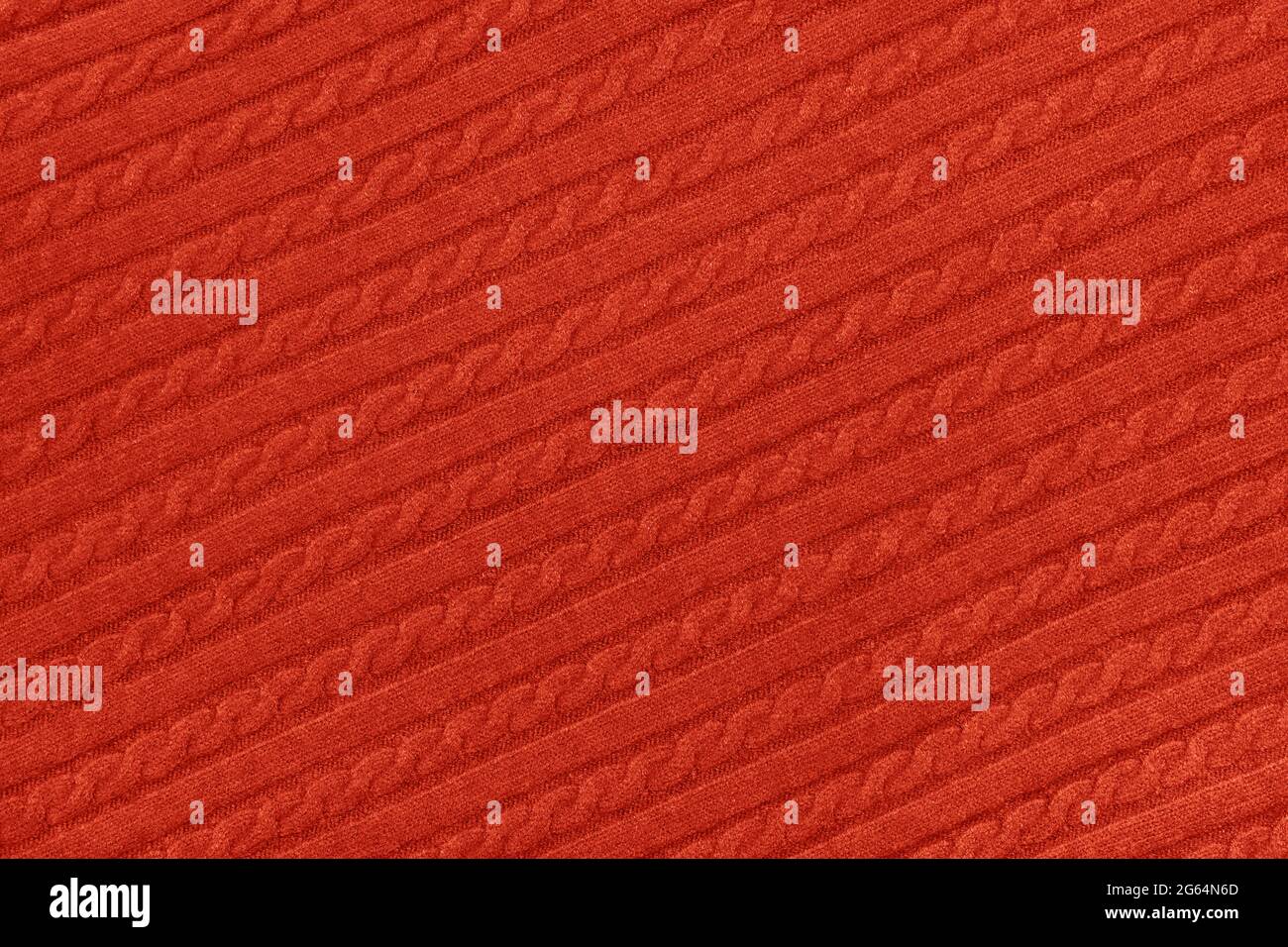 Red cable knit pattern texture hi-res stock photography and images - Alamy