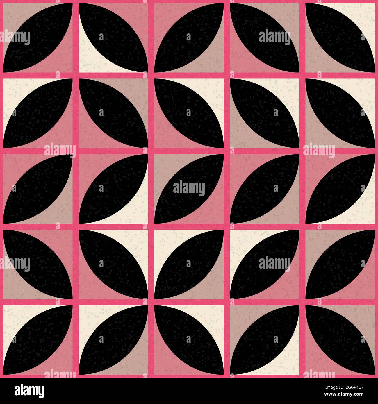 Abstract Geometrical generative computational art illustration Stock ...