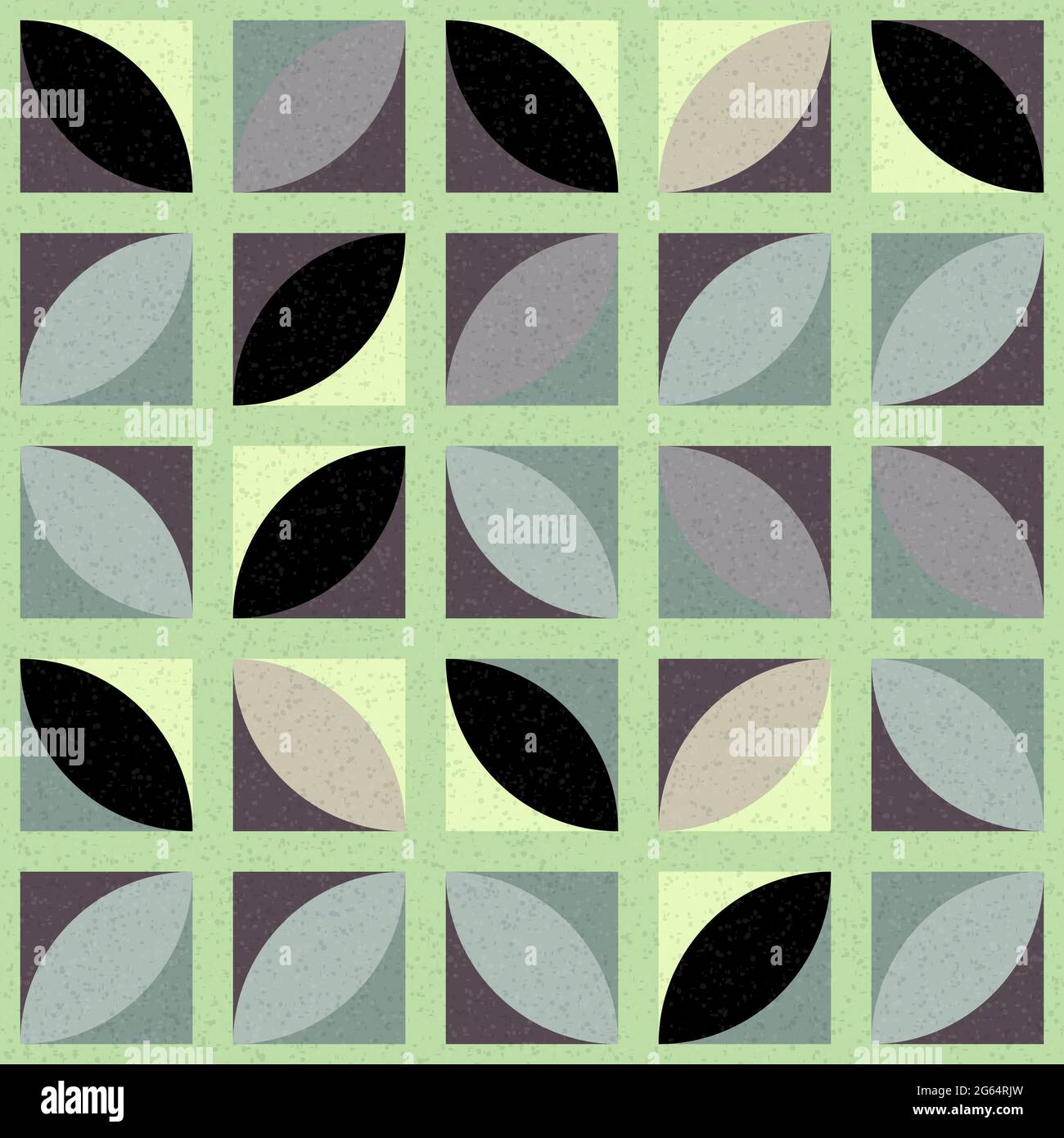 Abstract Geometrical generative computational art illustration Stock ...