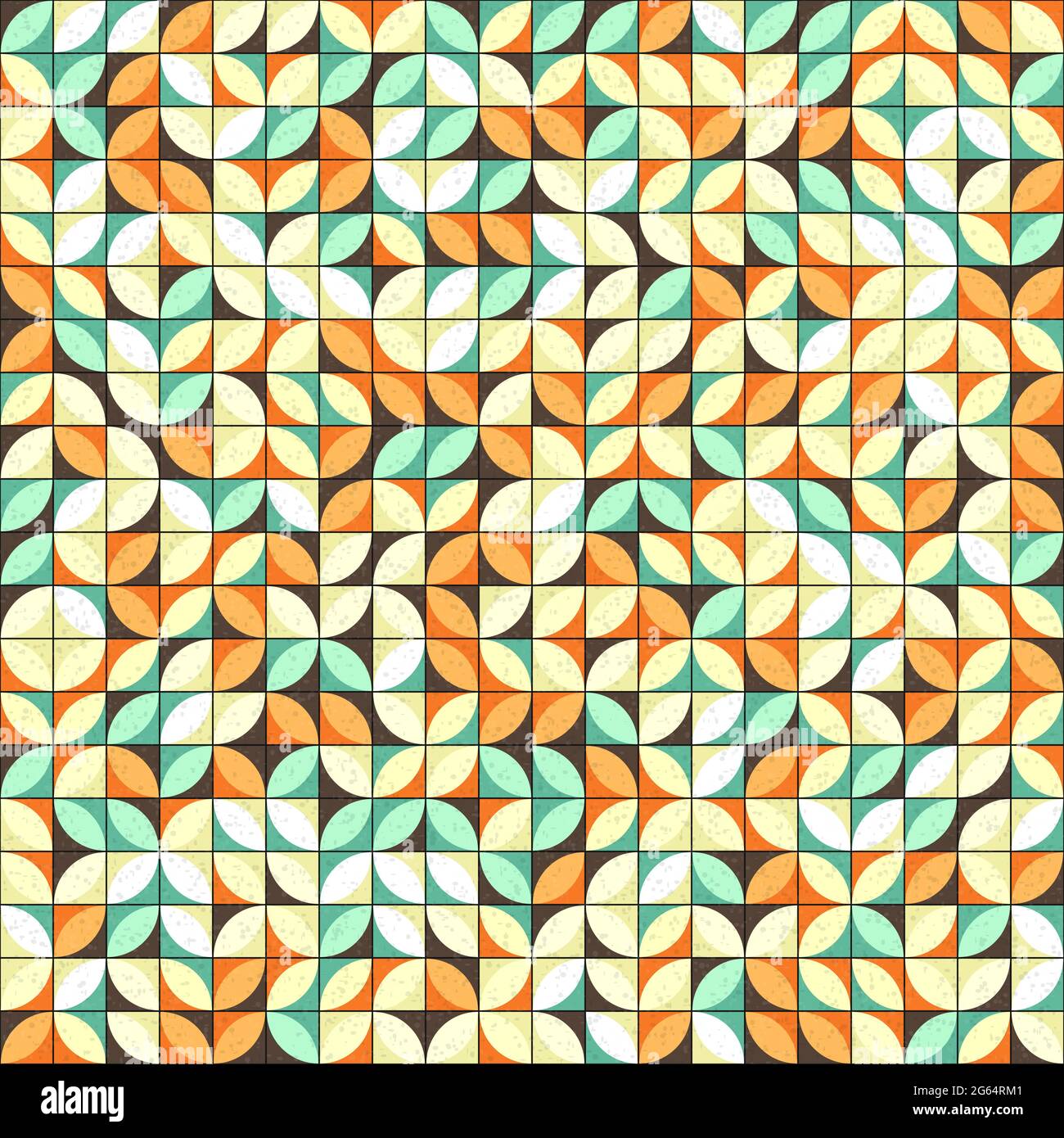 Abstract Geometrical generative computational art illustration Stock ...