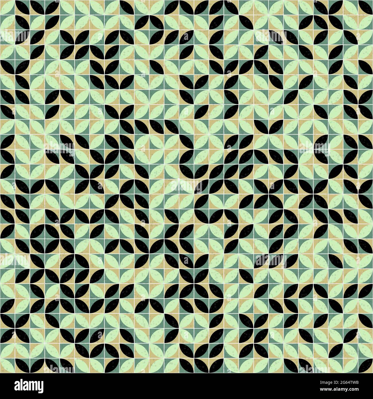 Abstract Geometrical generative computational art illustration Stock ...