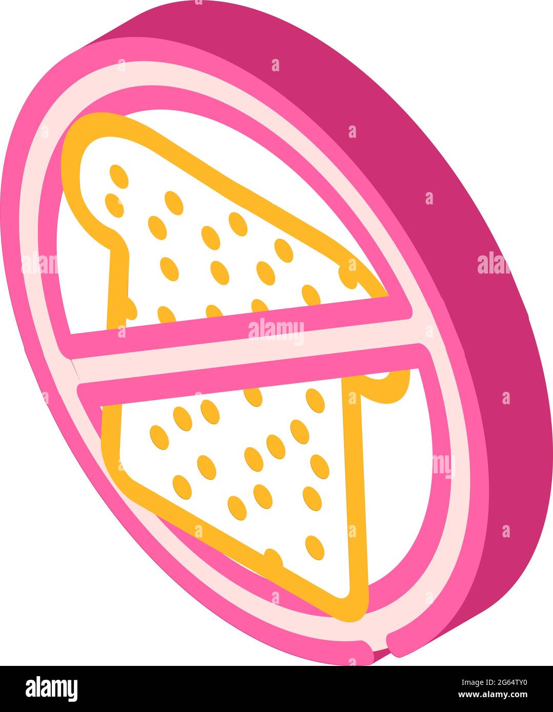 ban food isometric icon vector illustration sign Stock Vector Image ...