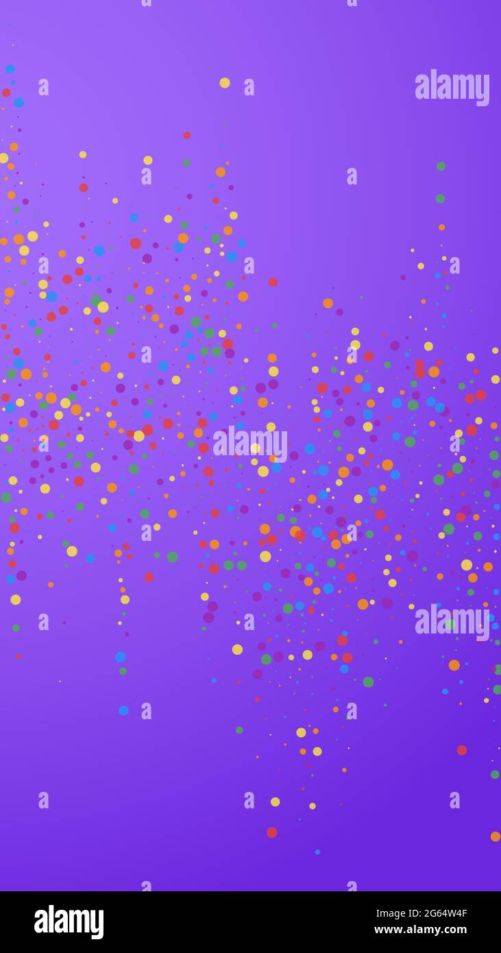 Festive positive confetti. Celebration stars. Colorful confetti on ...