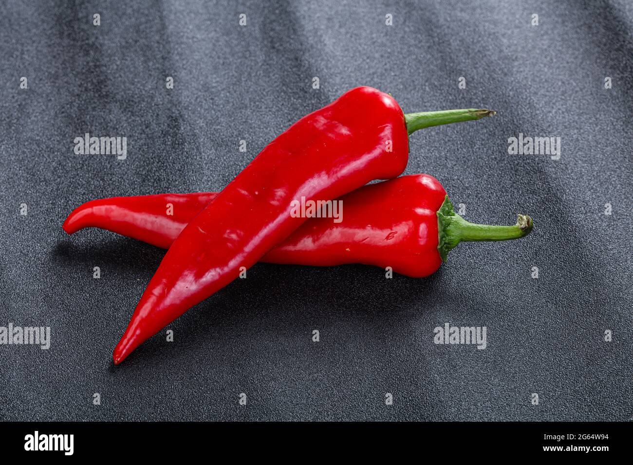 Organic Ramiro red pepper - healthy food Stock Photo - Alamy