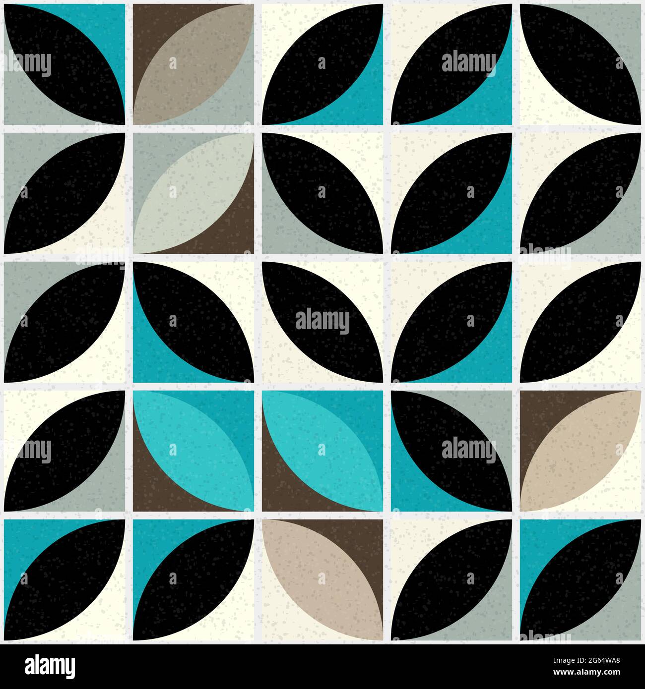 Abstract Geometrical generative computational art illustration Stock ...