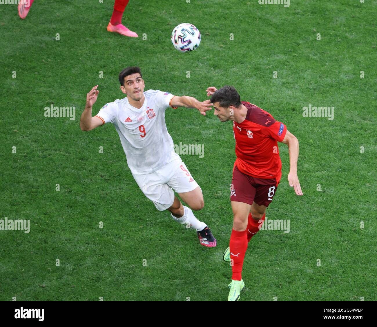Saint Petersburg, Russia - 2 July 2021: Football. European Football ...
