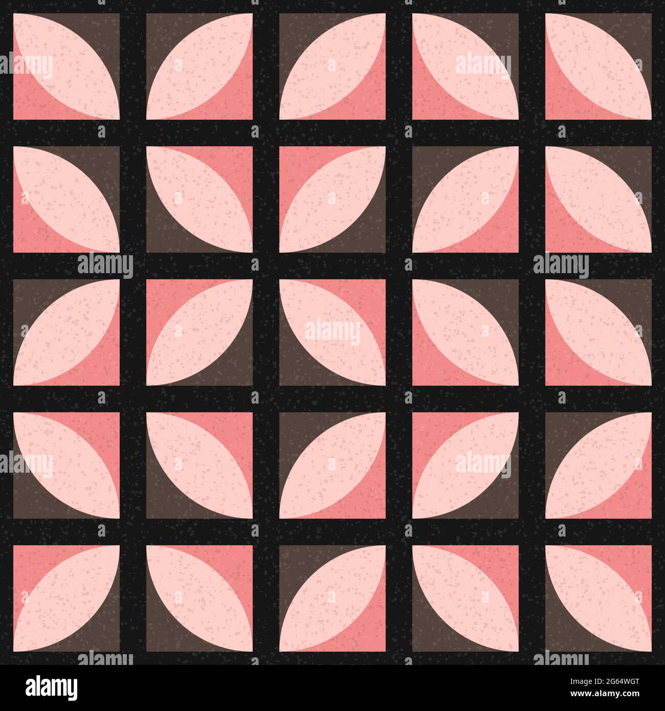 Abstract Geometrical generative computational art illustration Stock ...
