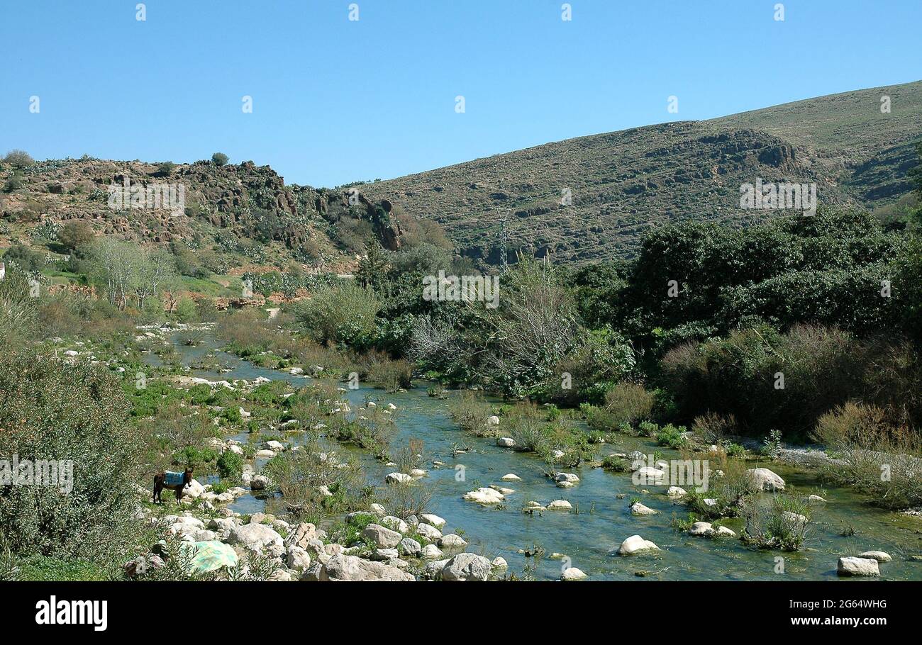 Beautiful natural landscape of Morocco Stock Photo - Alamy