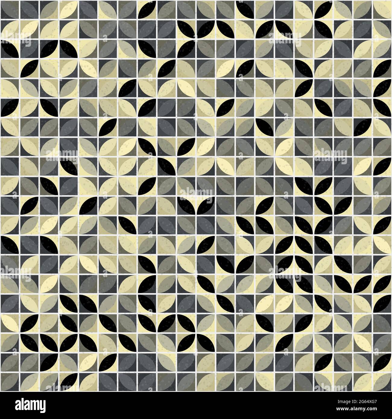 Abstract Geometrical generative computational art illustration Stock ...