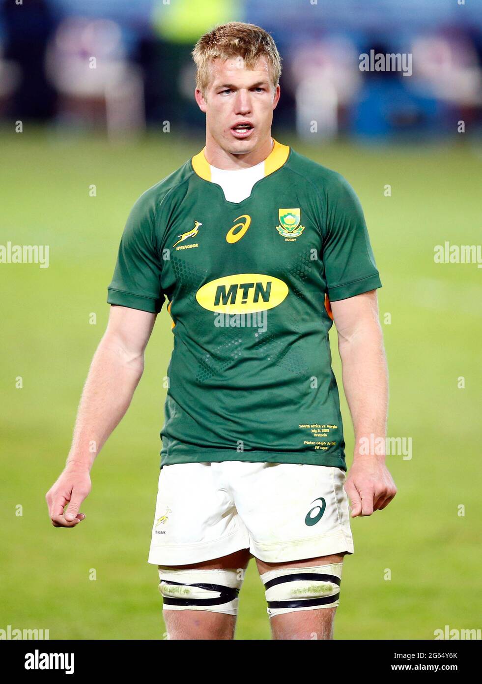 South Africa's Pieter-Steph du Toit during the Summer International ...